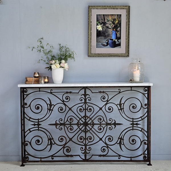French 19thC Iron Console - Elements i love...